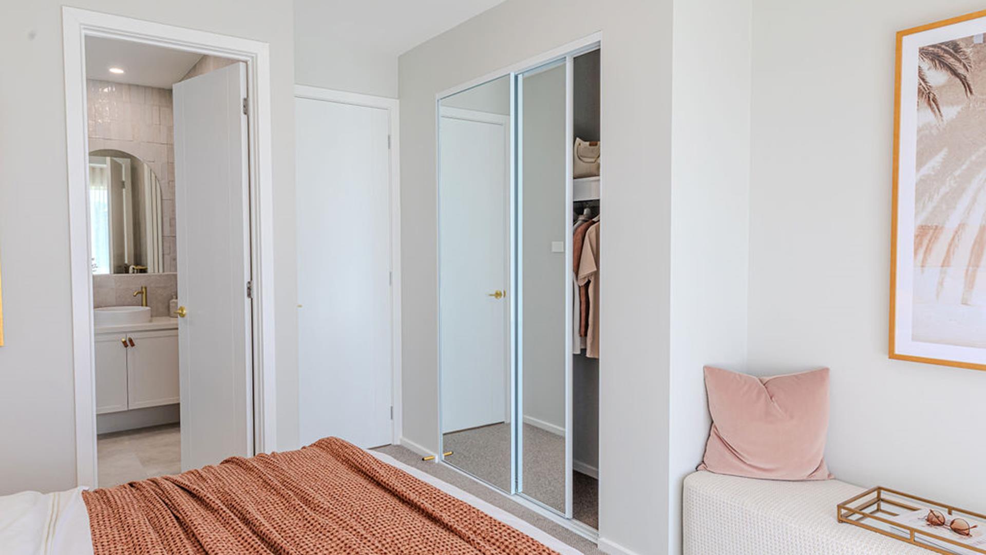 Frameless Sliding Wardrobe Doors - Regency